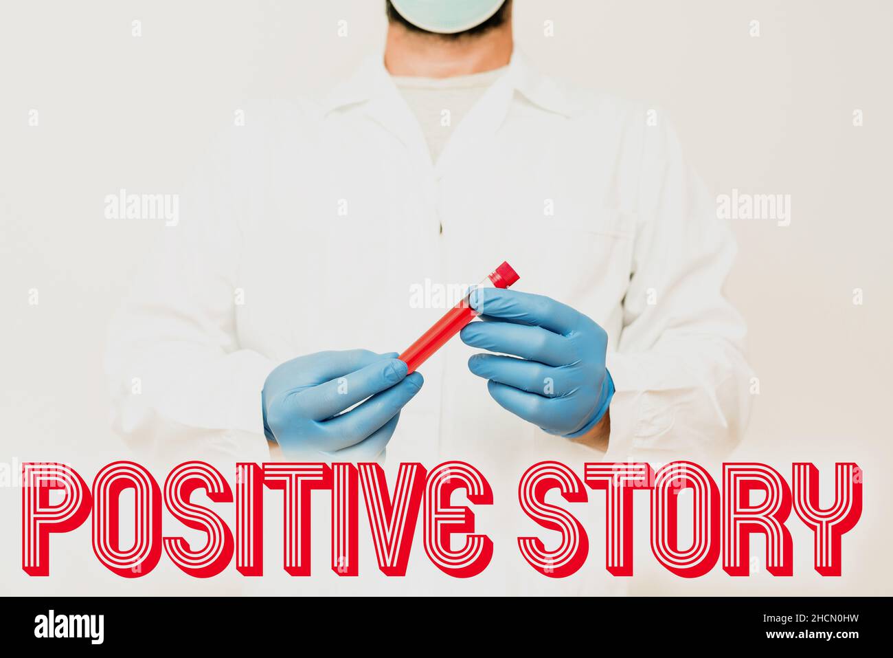 Text sign showing Positive Story. Business showcase Meaningful and ...