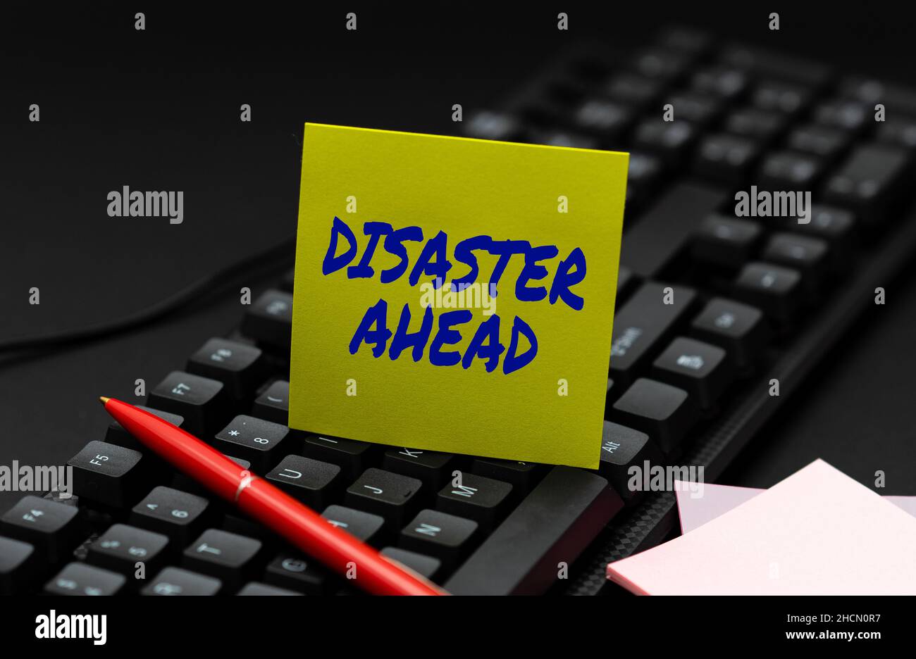 Text showing inspiration Disaster Ahead. Business overview Contingency ... Text showing inspiration Disaster Ahead. Business overview Contingency ...