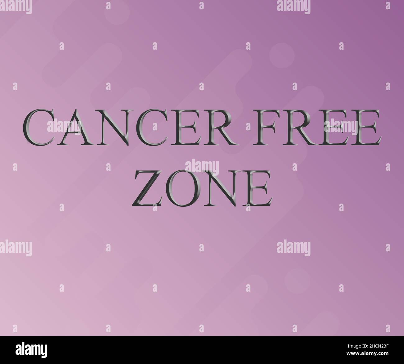 Writing displaying text Cancer Free Zone. Business overview supporting ...
