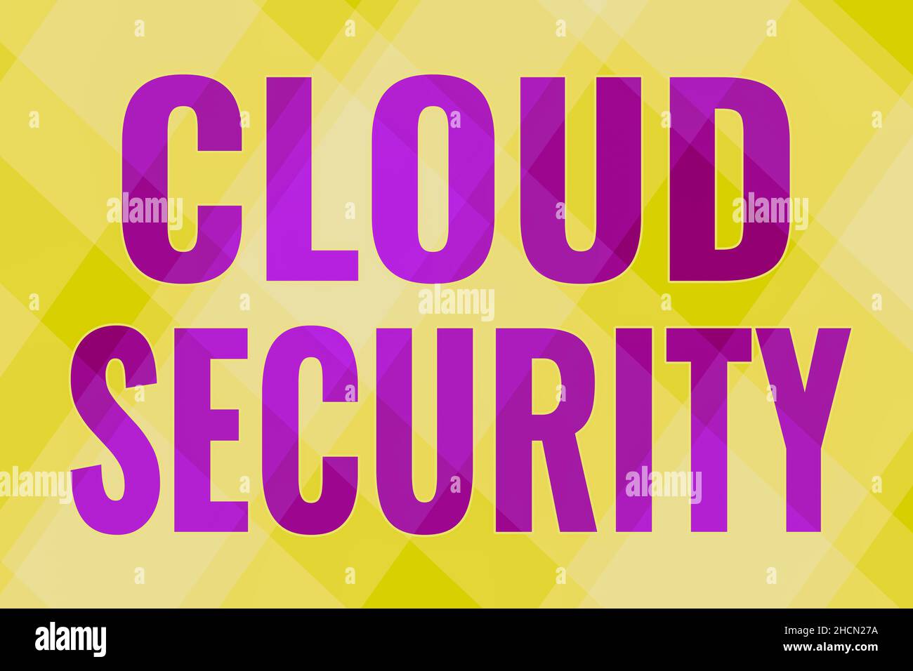Text Showing Inspiration Cloud Security Business Concept Imposing A Secured System Of Existing
