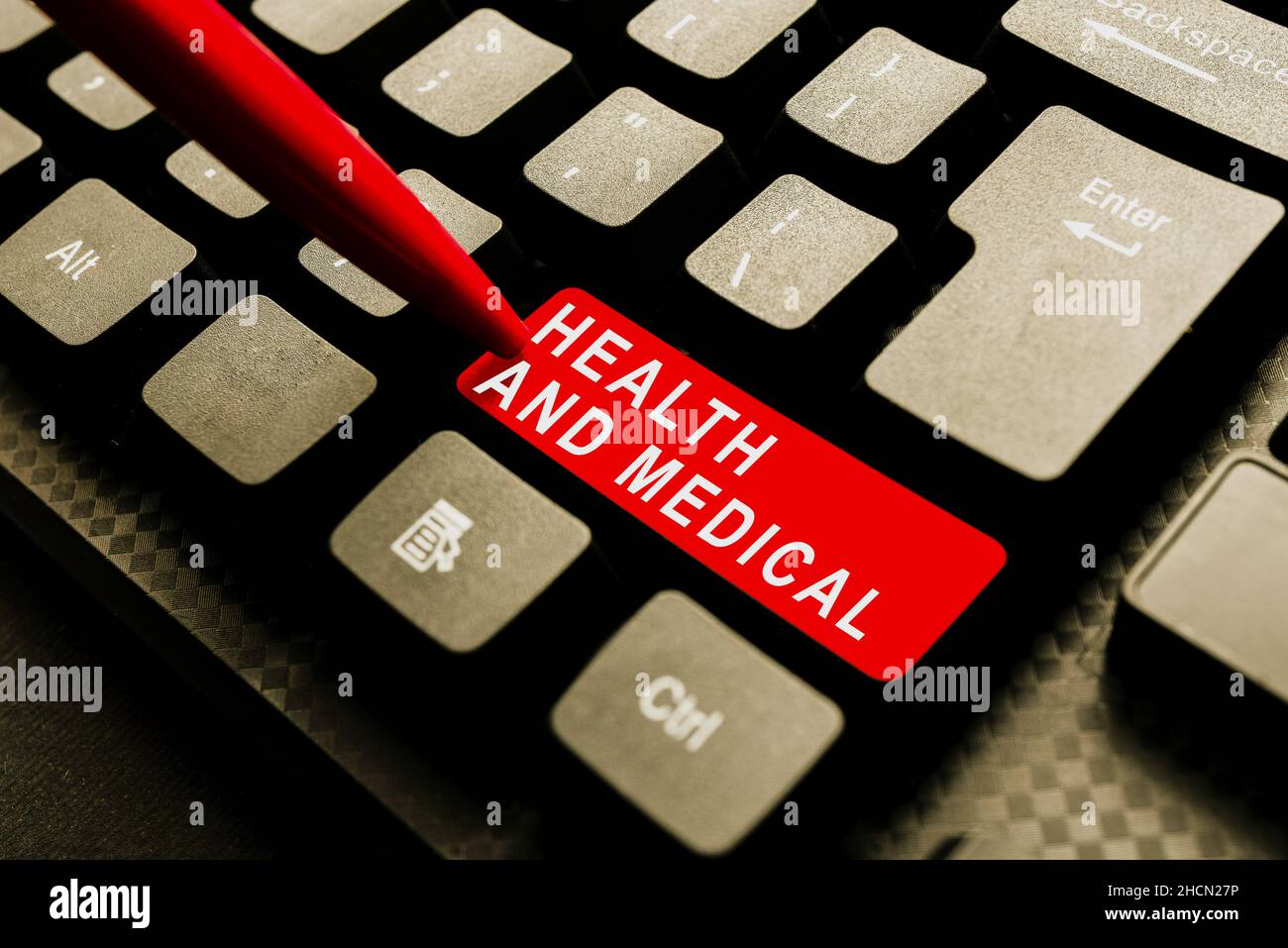Writing displaying text Health And Medical. Business approach study and ...