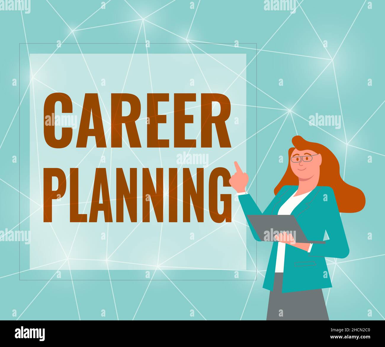 Hand writing sign Career Planning. Internet Concept stepwise planning ...