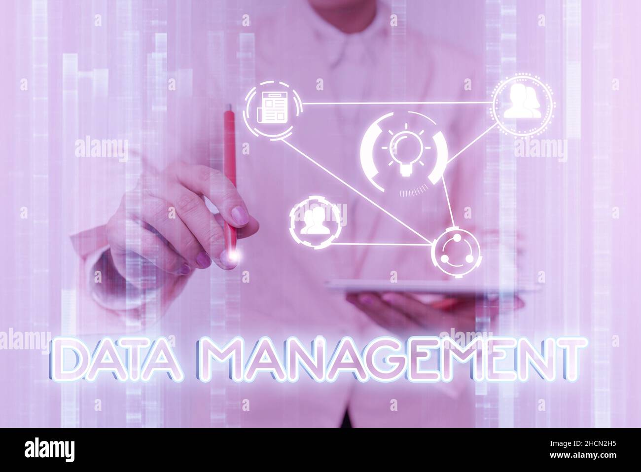 Inspiration showing sign Data Management. Business overview The ...