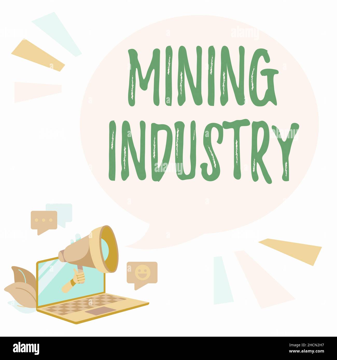 Conceptual display Mining Industry. Internet Concept extraction of ...