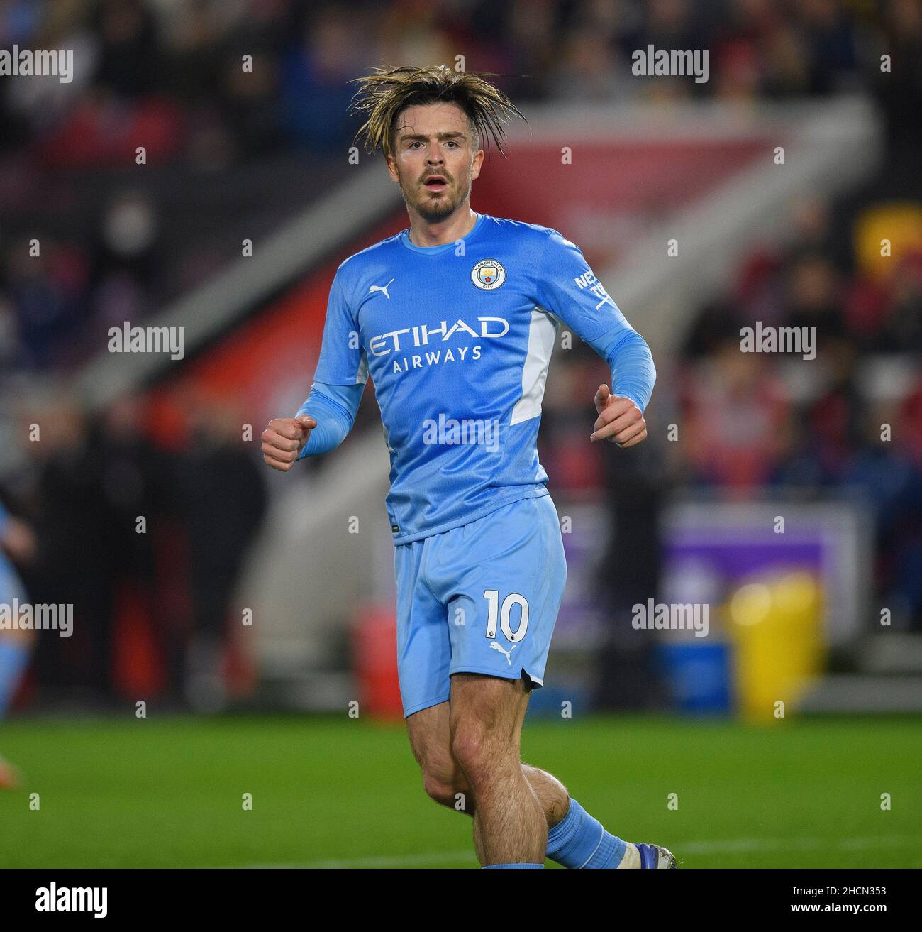 Jack Grealish during the Premier League match at the Brentford ...