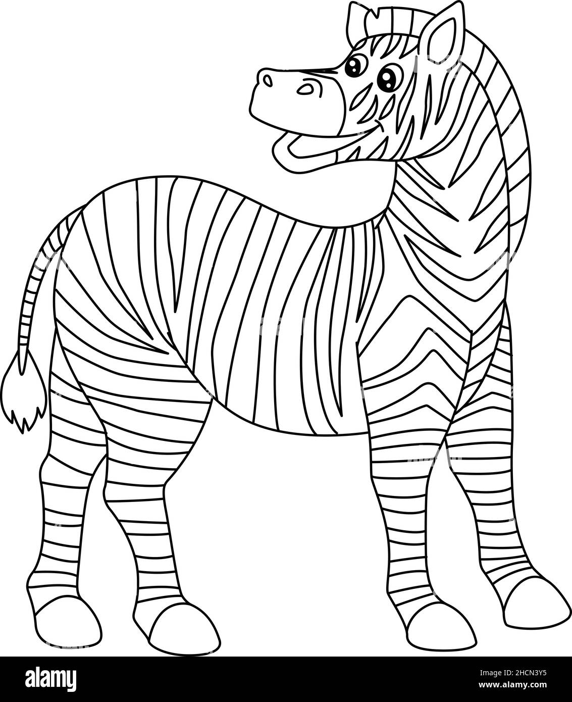 Coloring Pages Of Zebras