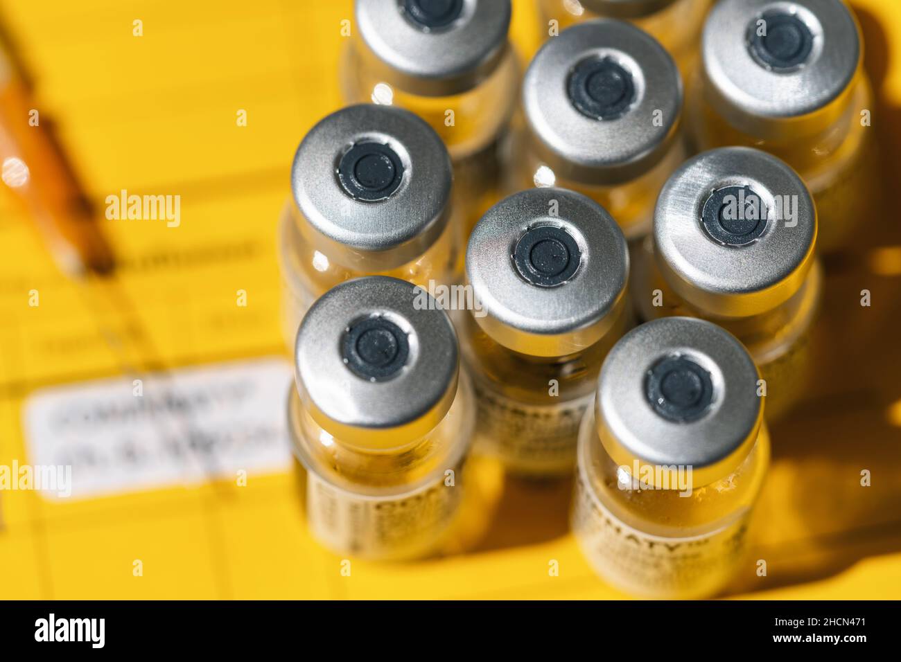 Certificate of the first vaccination with Pfizer–BioNTech COVID-19 ...