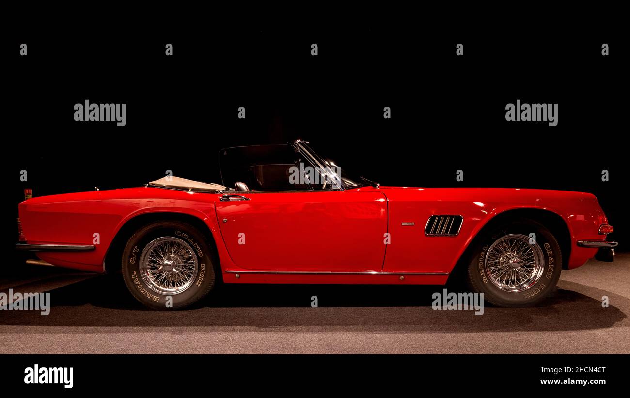 1972 AC 428 Frua on display at the Haynes International Motor Museum ...