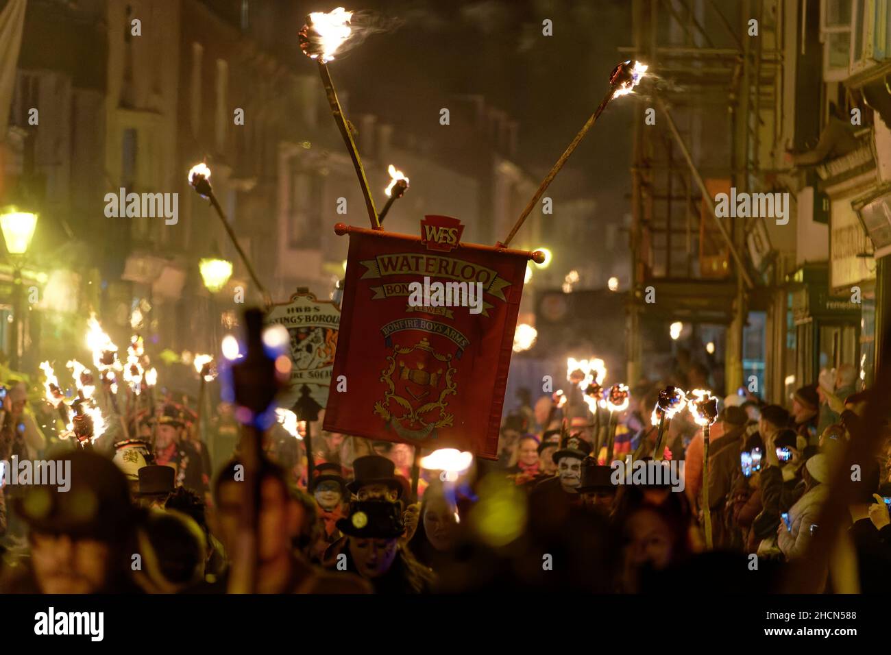 Rye bonfire tradition uk hi-res stock photography and images - Alamy