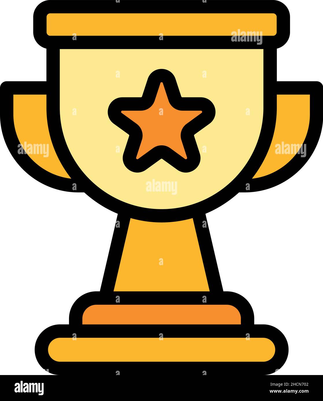 Award opportunity icon. Outline award opportunity vector icon color ...
