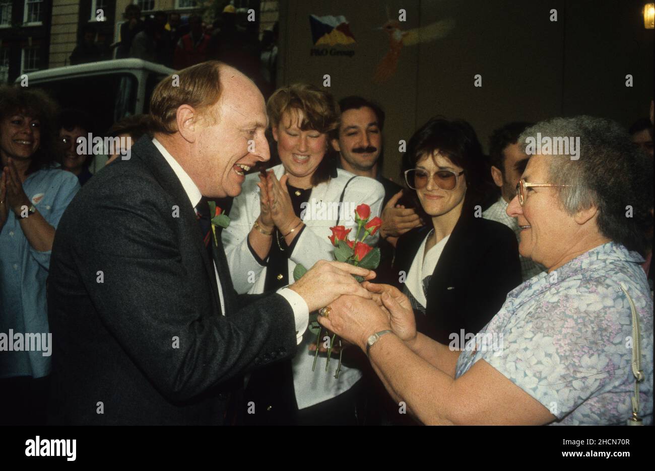 Kinnock labour election rally hi-res stock photography and images - Alamy