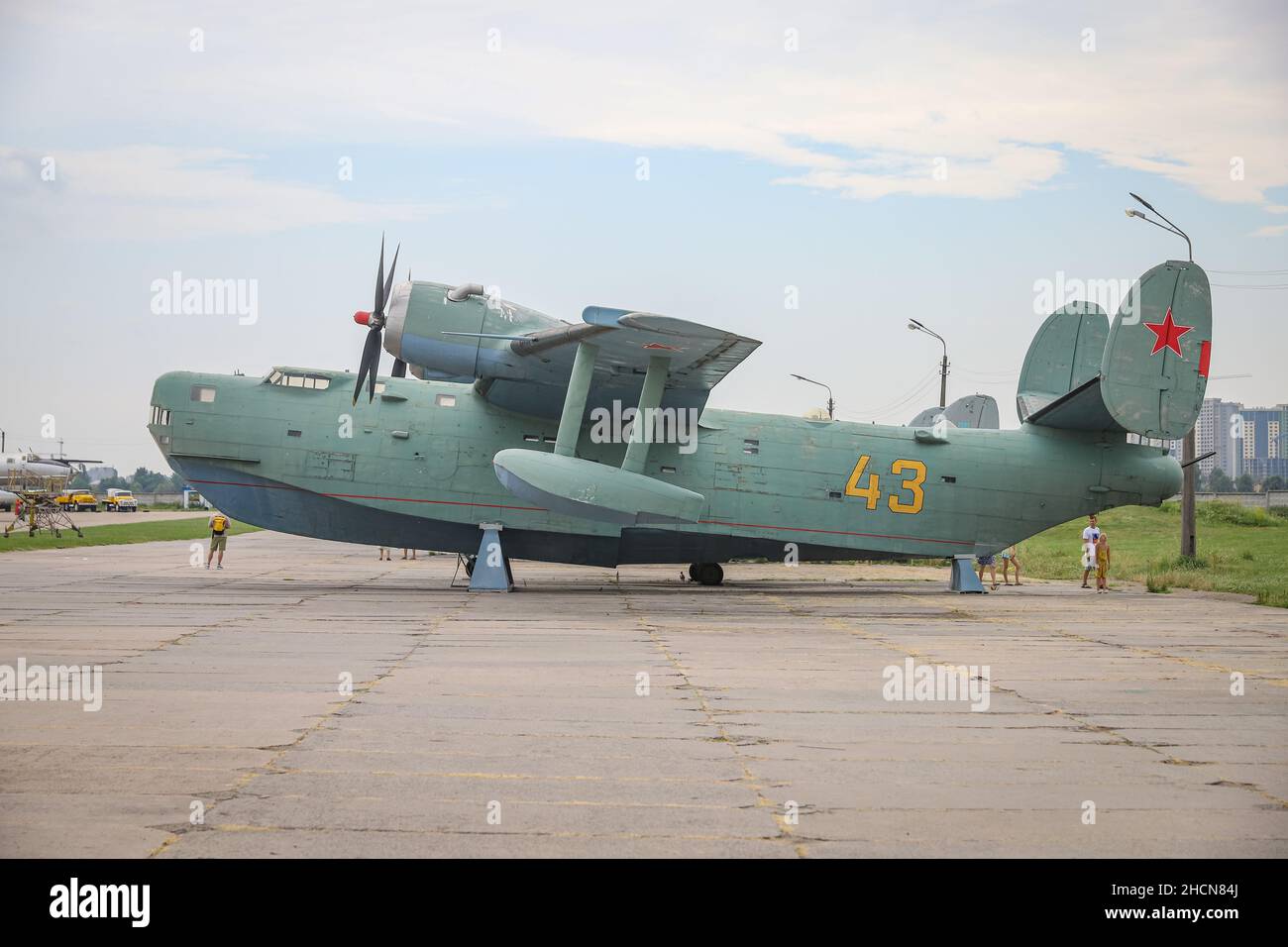 KIEV, UKRAINE - AUGUST 01, 2021: Ukrainian Navy Beriev Be-6P Madge ...