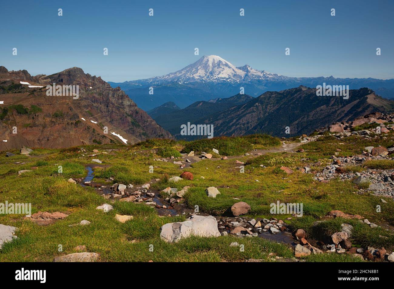 WA19943-00...WASHINGTON - Mount Rainier from the Alternate Pacific ...