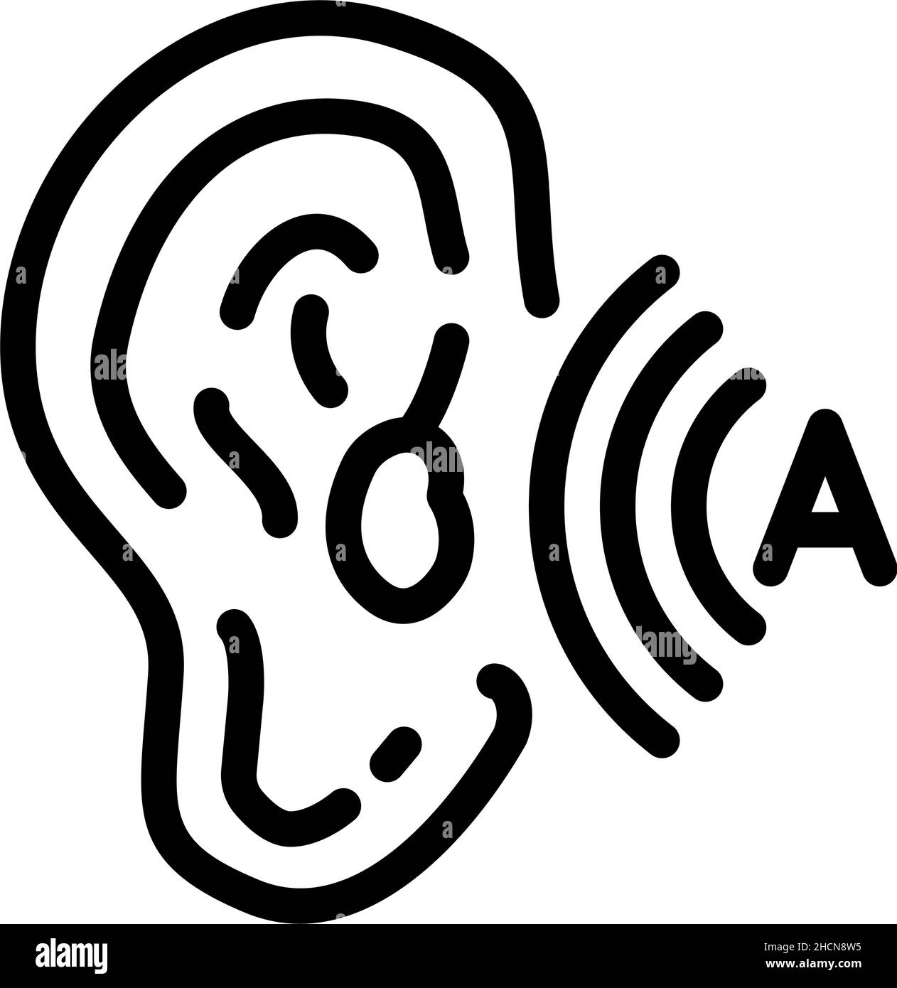 Ear Listening Icon