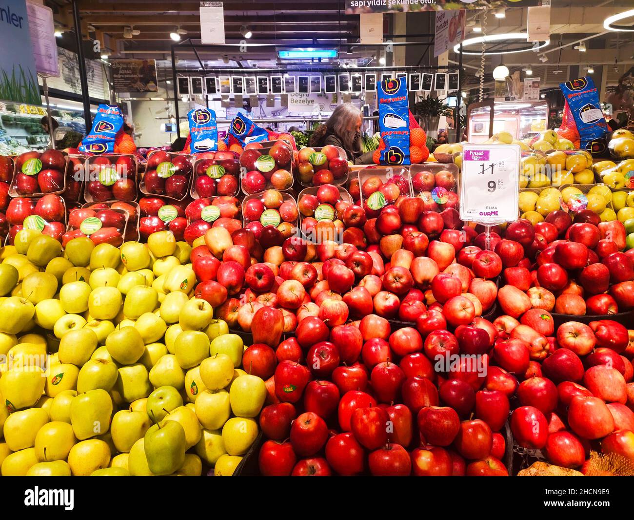Supermarket shopping turkey hi-res stock photography and images - Alamy