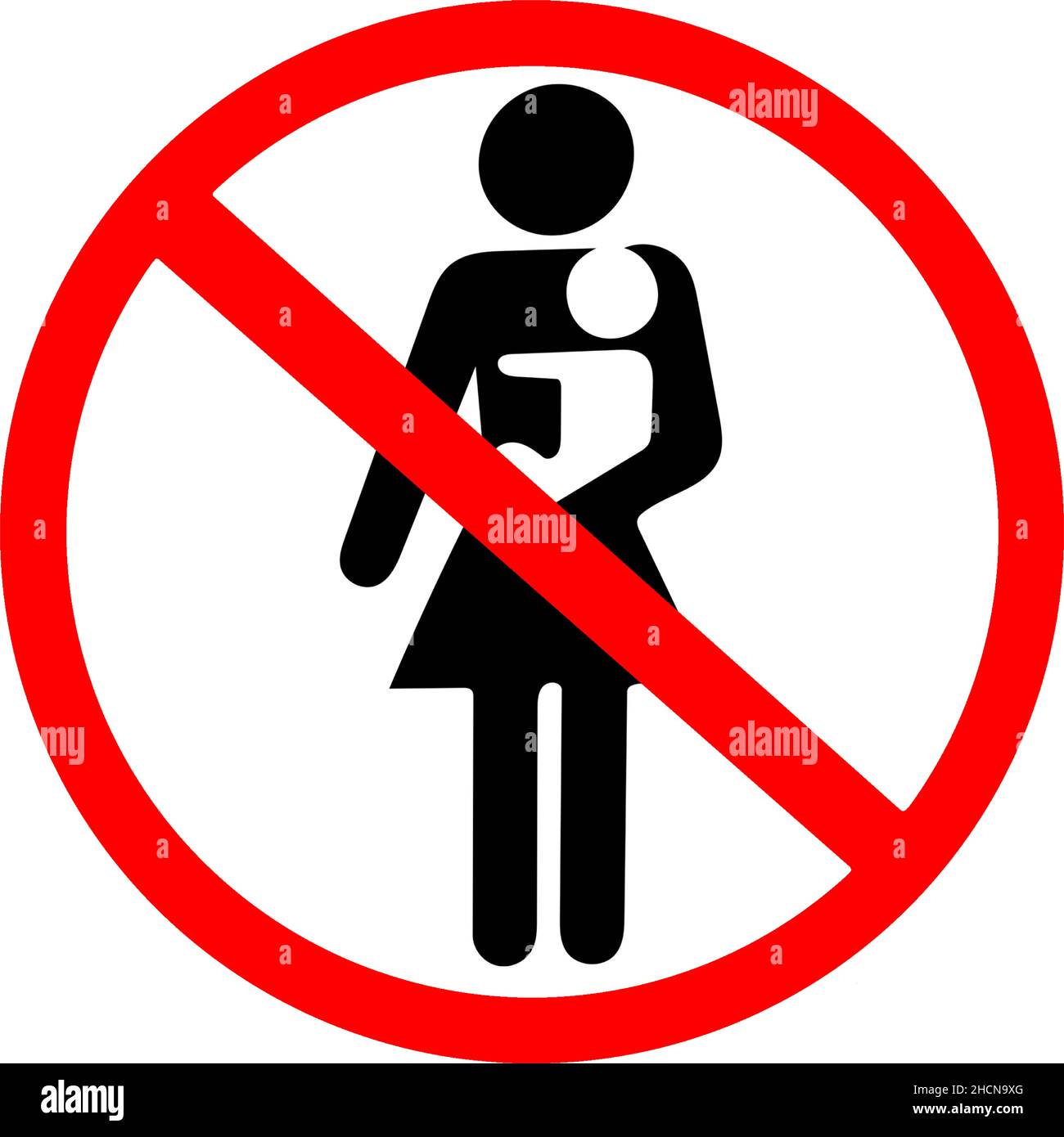 No entry sign baby hi-res stock photography and images - Alamy