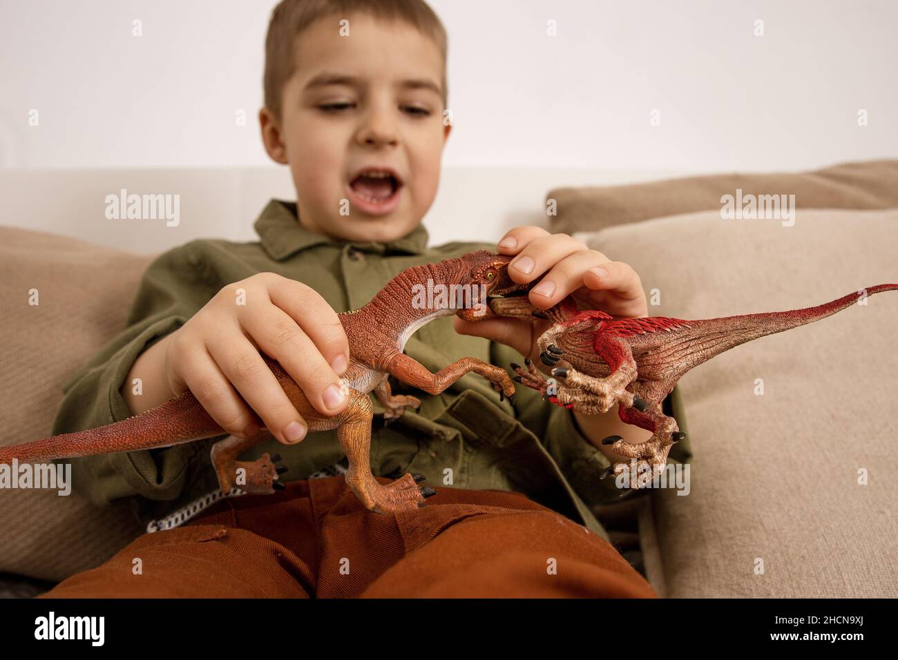 Dino boy hi-res stock photography and images - Alamy
