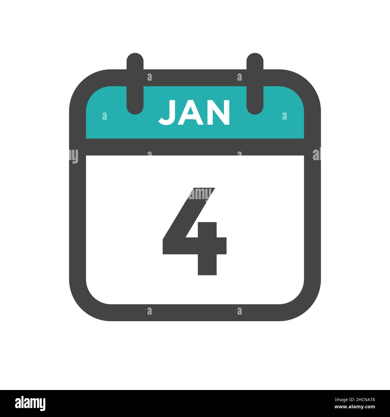January 4 Calendar Day or Calender Date for Deadline and Appointment ...