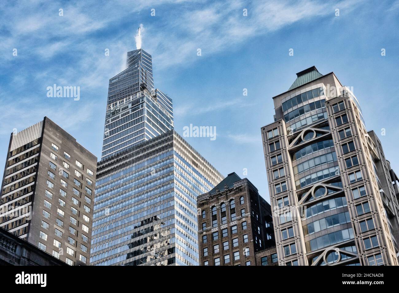 One Vanderbilt towers over Midtown Manhattan skyline, New York City ...