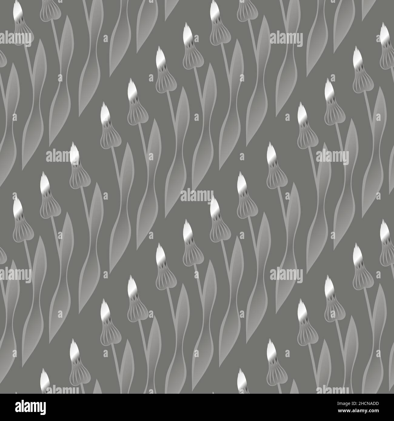 Seamless pattern on a square background - dandelions (graphics ...