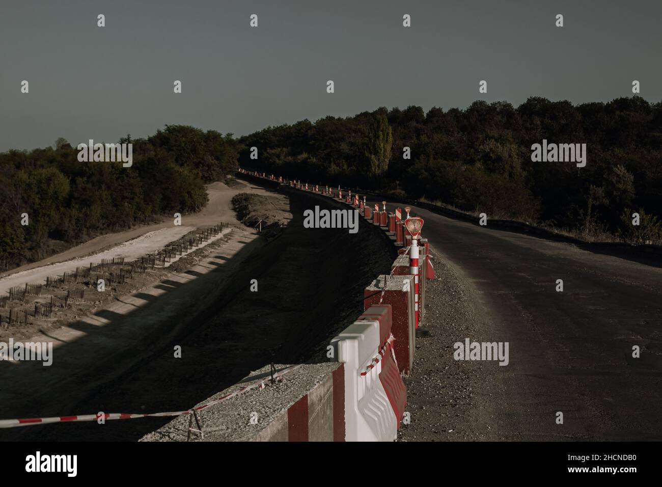 Flashing highway sign hi-res stock photography and images - Alamy