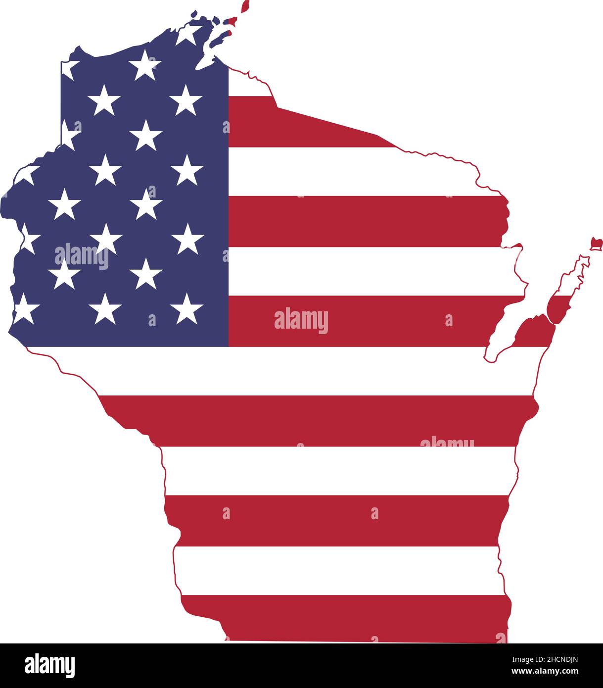 Map of unity wisconsin hi-res stock photography and images - Alamy