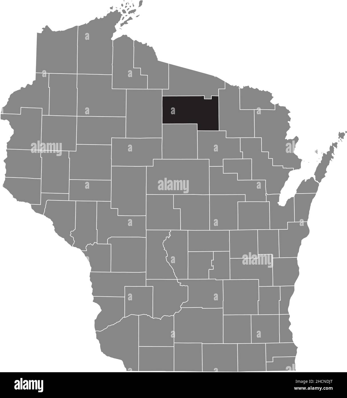 Map of unity wisconsin hi-res stock photography and images - Alamy