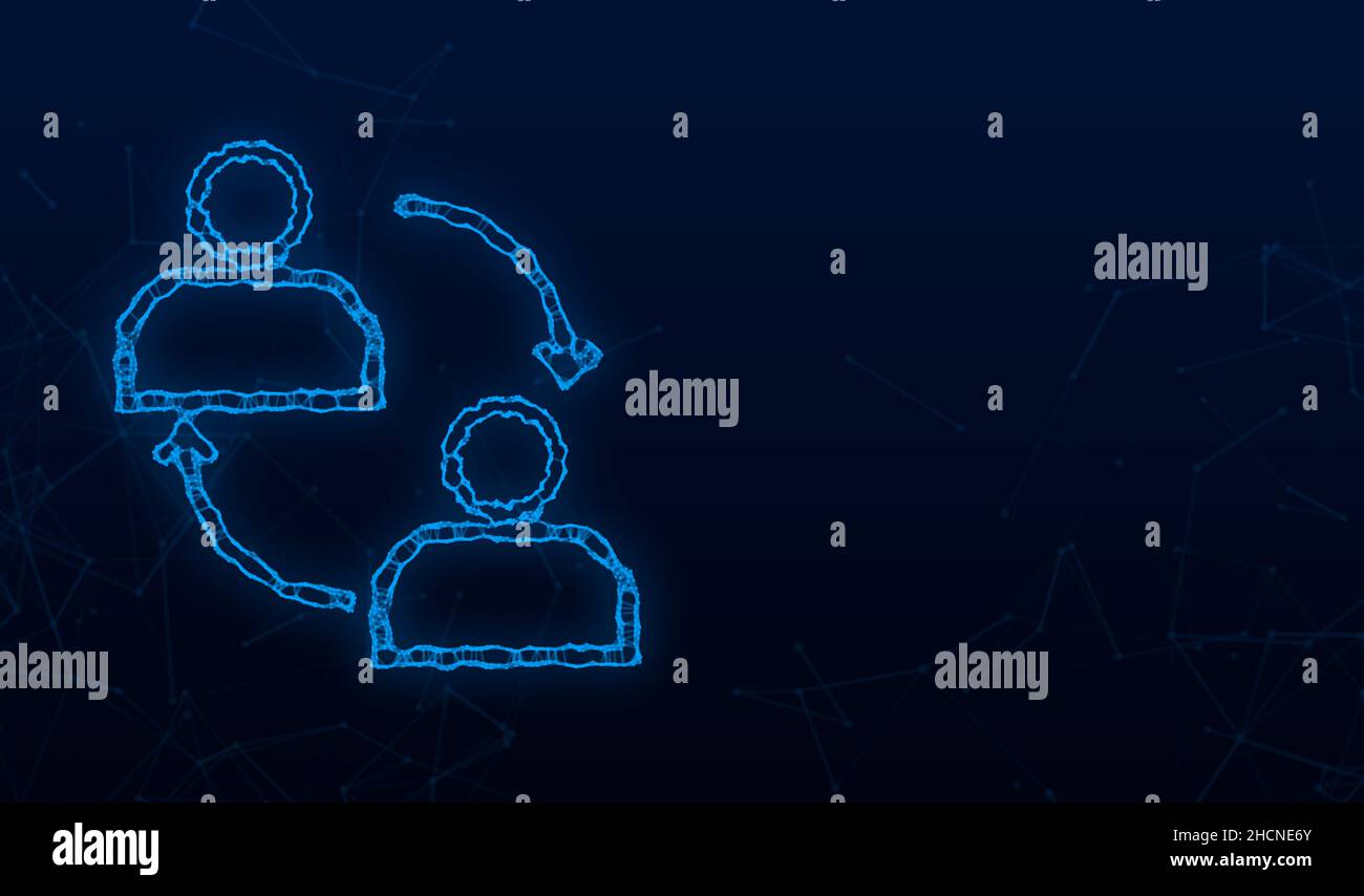 B2B sales person selling products. Business-to-business sales, B2B ...