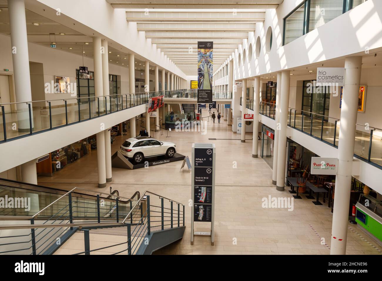 Bremen, Germany - April 19, 2021: Bremen Airport (BRE) Terminal ...