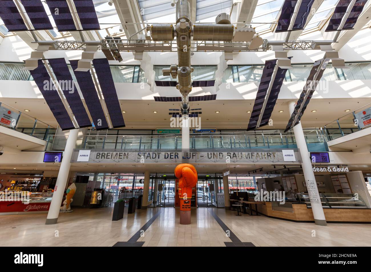 Bremen, Germany - April 19, 2021: Bremen Airport (BRE) Terminal ...