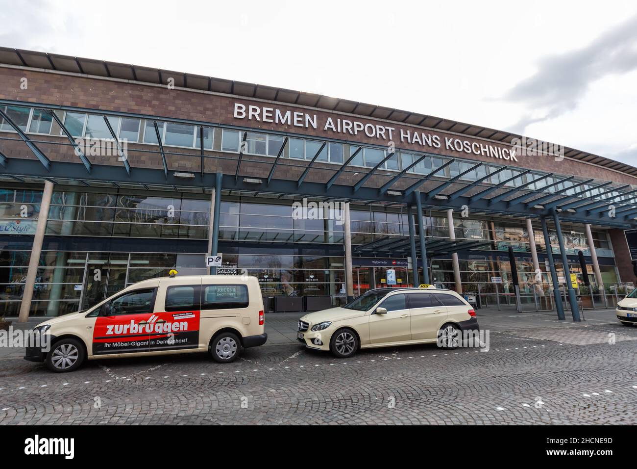 Bremen, Germany - April 19, 2021: Bremen Airport (BRE) Terminal ...