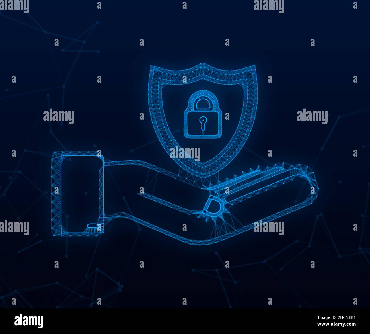 Cyber security vector logo with shield and check mark. Security shield concept. Internet ...