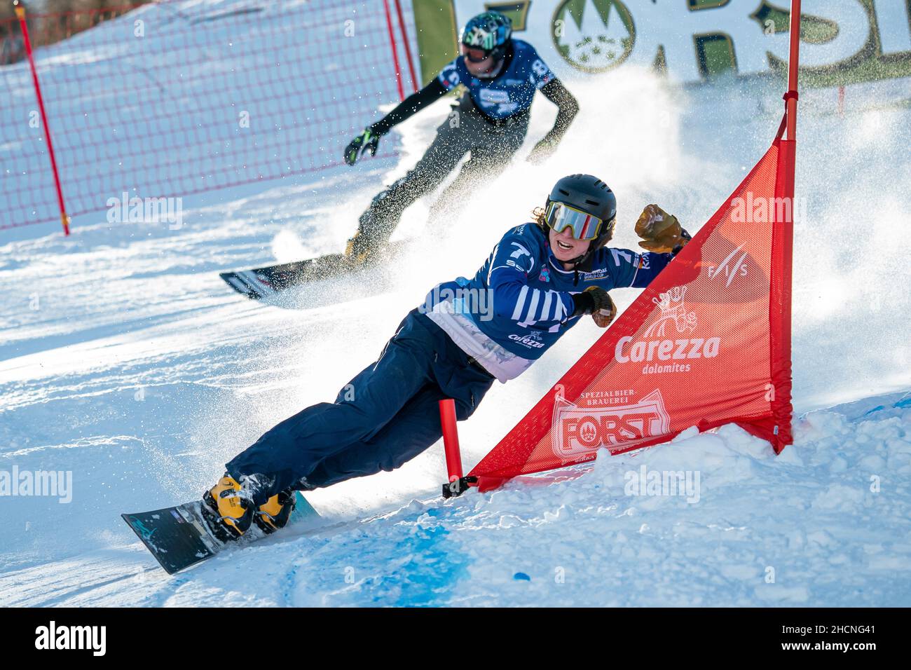 TAYLOR William (USA) competing in the Fis Snowboard World Cup 2022 Men ...