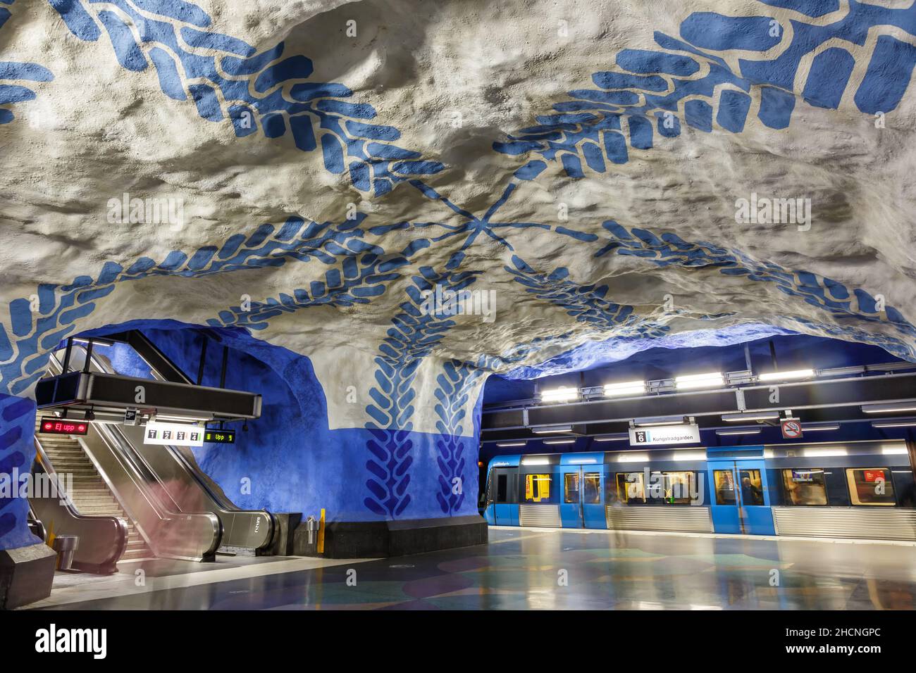Stockholm metro subway art hi-res stock photography and images - Alamy