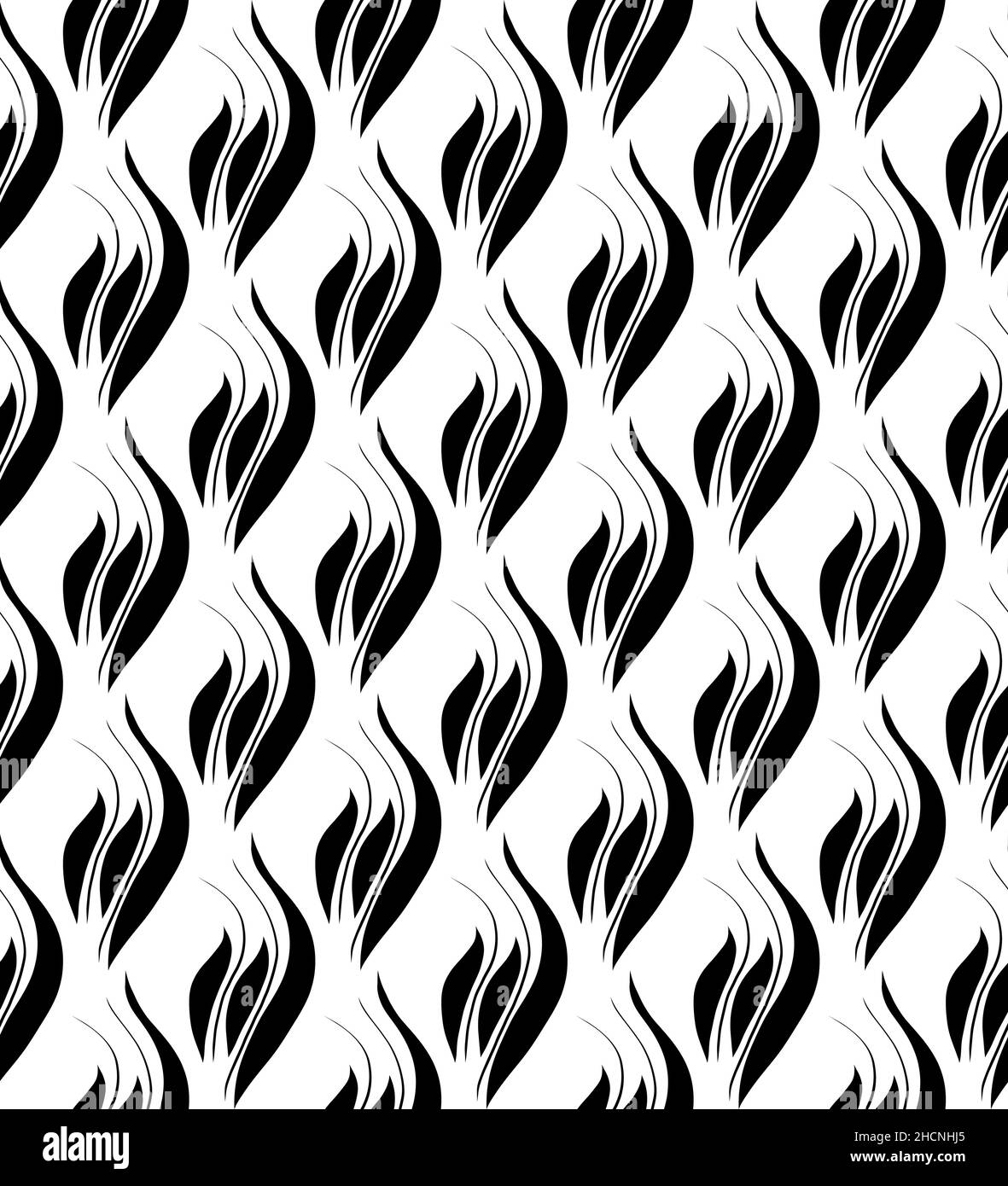 Seamless repeat pattern curve shape design - Vector Illustration Stock ...