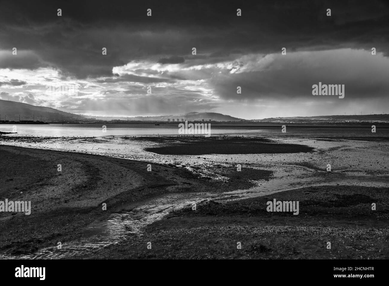 Belfast lough Black and White Stock Photos & Images - Alamy
