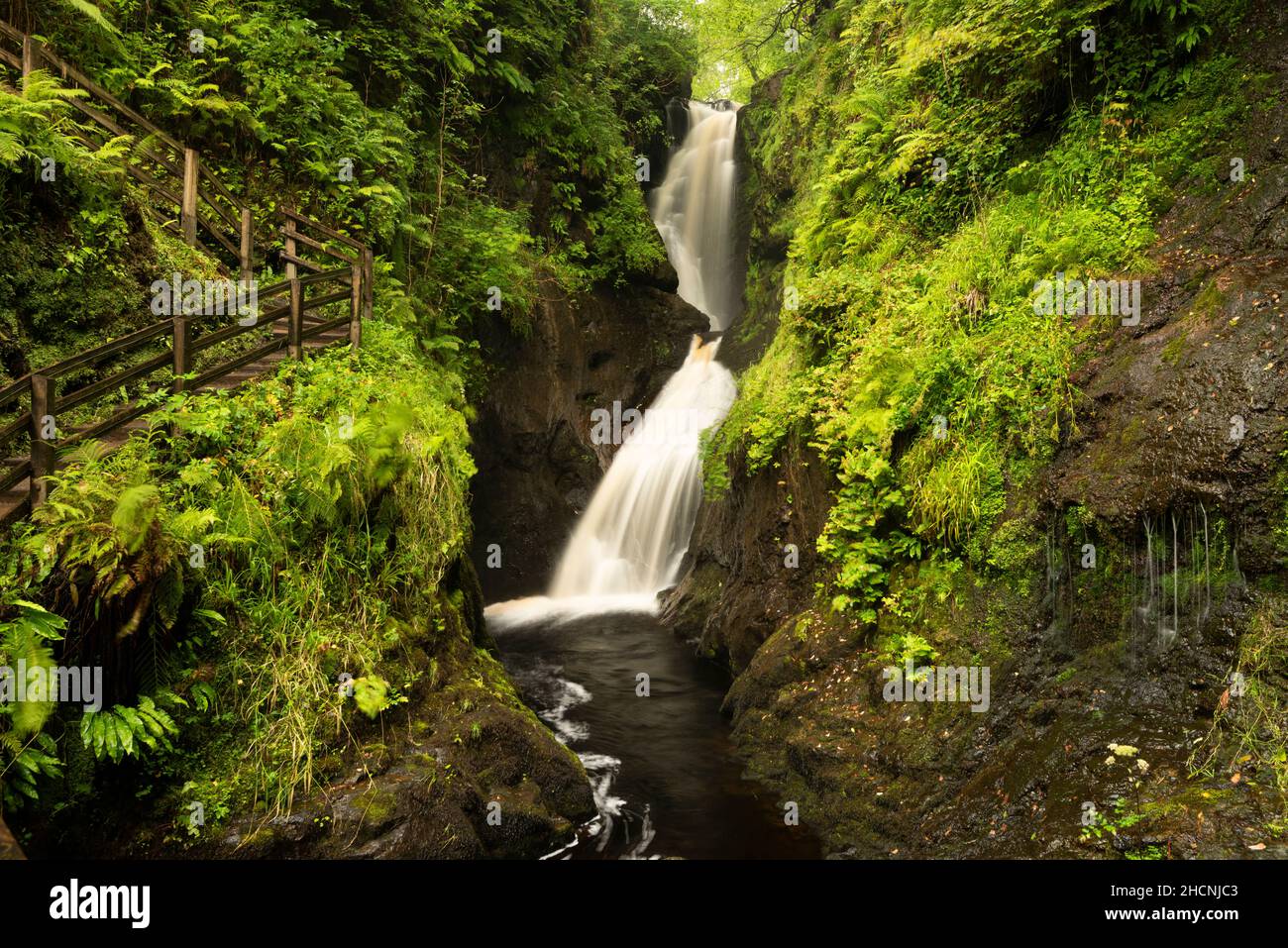 Ess na larach waterfall hi-res stock photography and images - Alamy