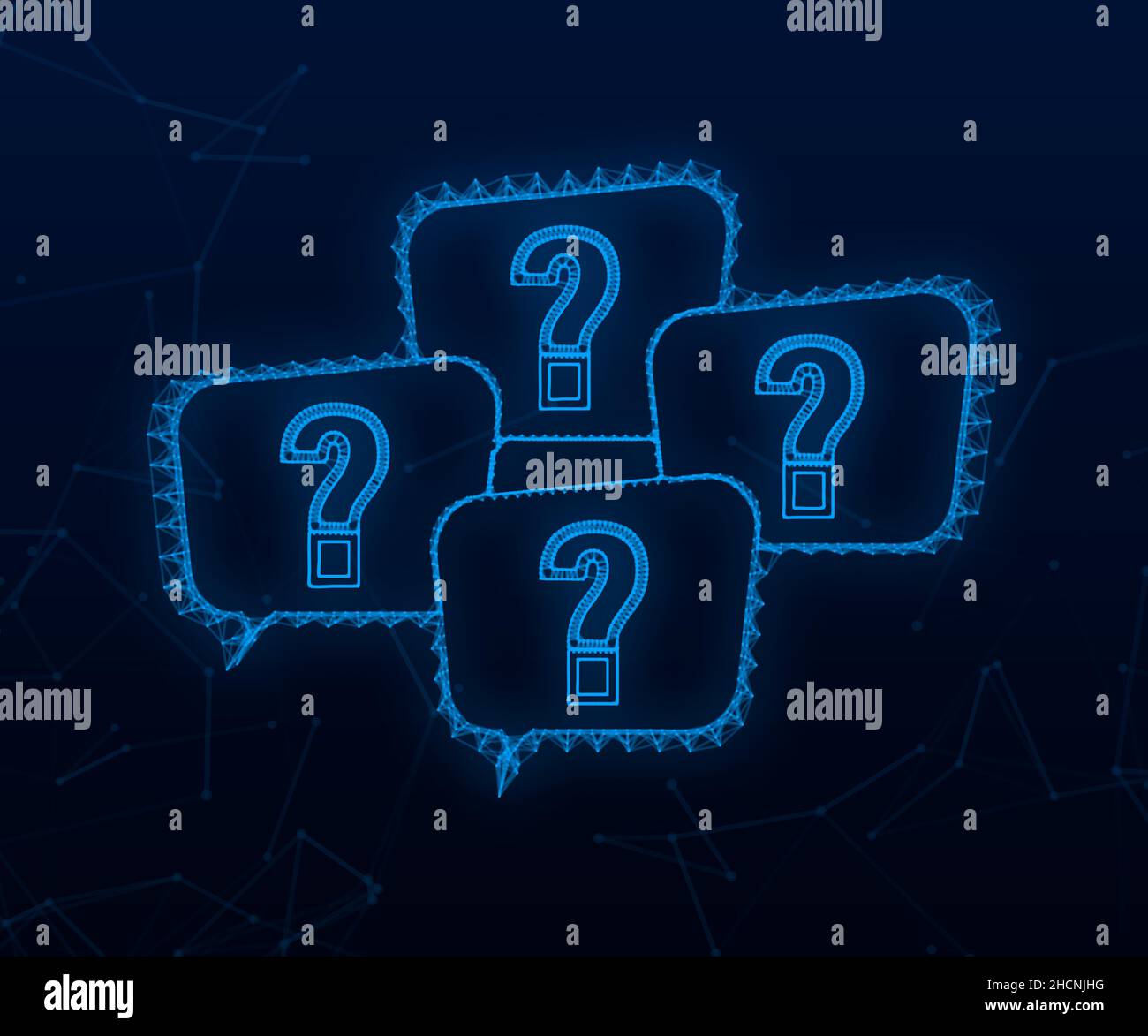 Color bubble with Question mark. Vector stock illustration Stock Vector ...