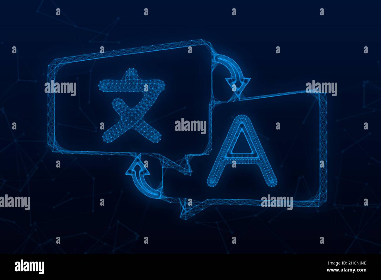 Online translator concept. Translator icon. Vector stock illustration ...