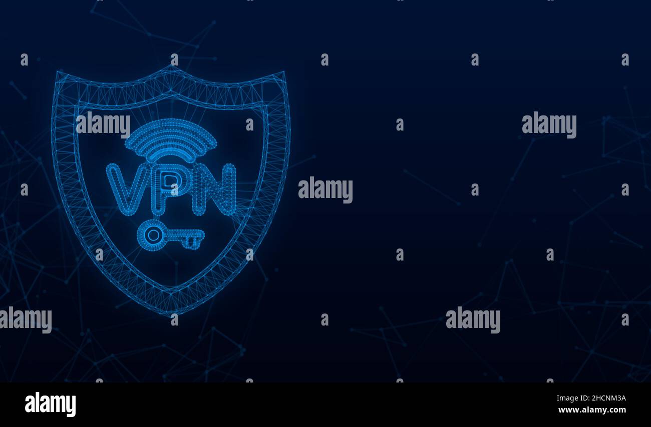 Secure VPN connection concept. Virtual private network connectivity ...