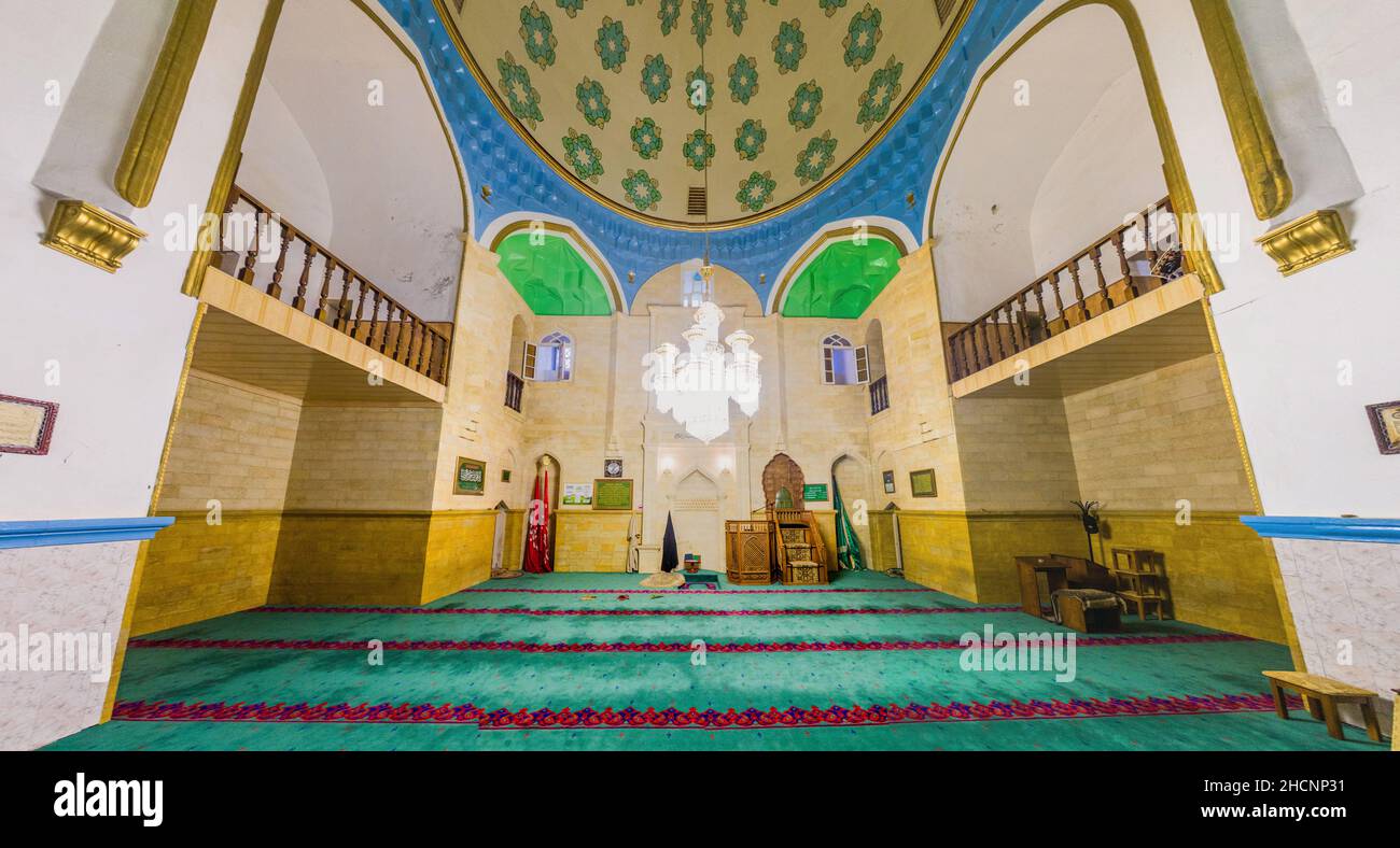 DERBENT, RUSSIA - JUNE 22, 2018: Interior of the Friday Mosque of ...