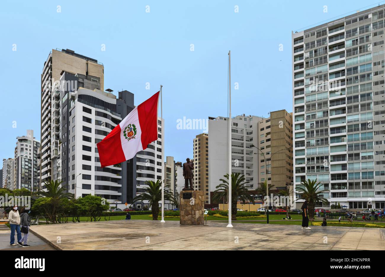 Parque Grau in Lima, Peru Stock Photo - Alamy