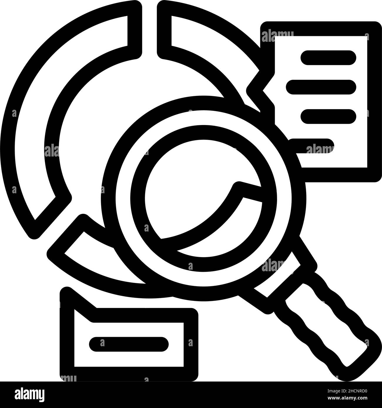 research chart line icon vector illustration Stock Vector Image & Art ...