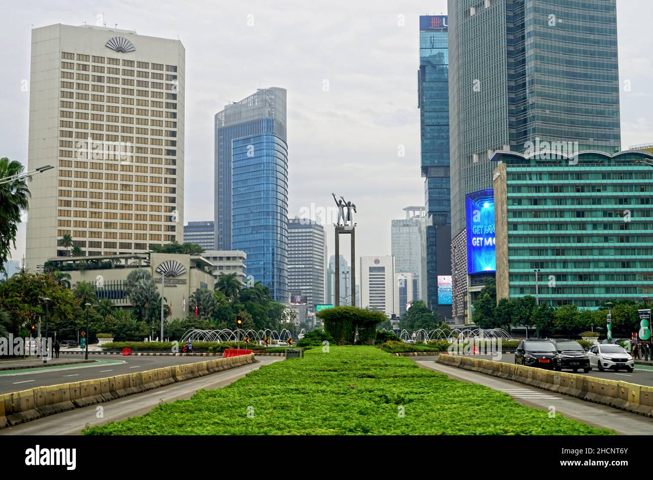 Sudirman street hi-res stock photography and images - Alamy