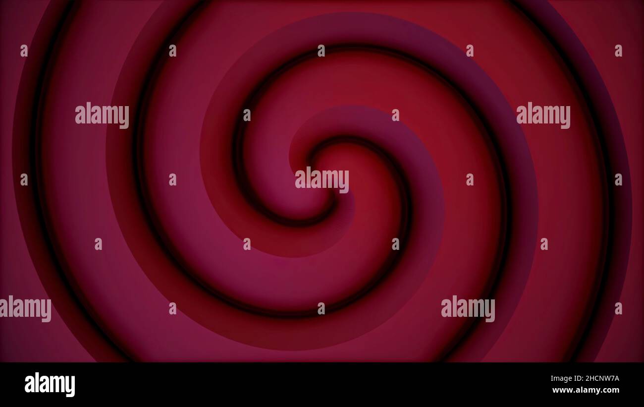 Abstract Background With Animation Of Moving Retro Patterns From Colorful Circles Like Sun Beams