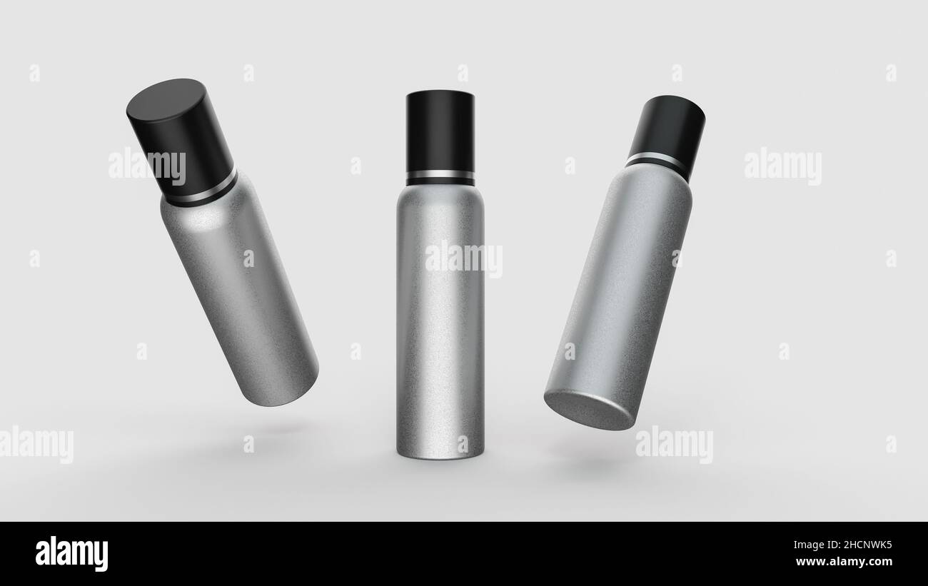 3d render spray cans hi-res stock photography and images - Alamy