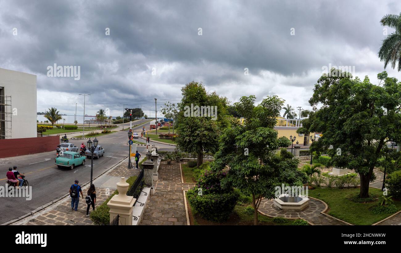 Beautiful scenery of the Bay of Matanzas in Cuba Stock Photo - Alamy