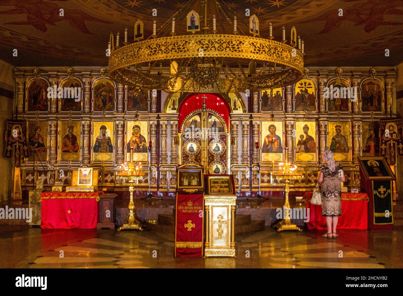 Russian orthodox church in holy land hi-res stock photography and ...