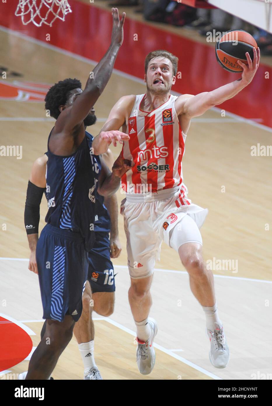Nate Wolters (Red Star Belgrade) vs. Zenit (Saint Petersburg ...