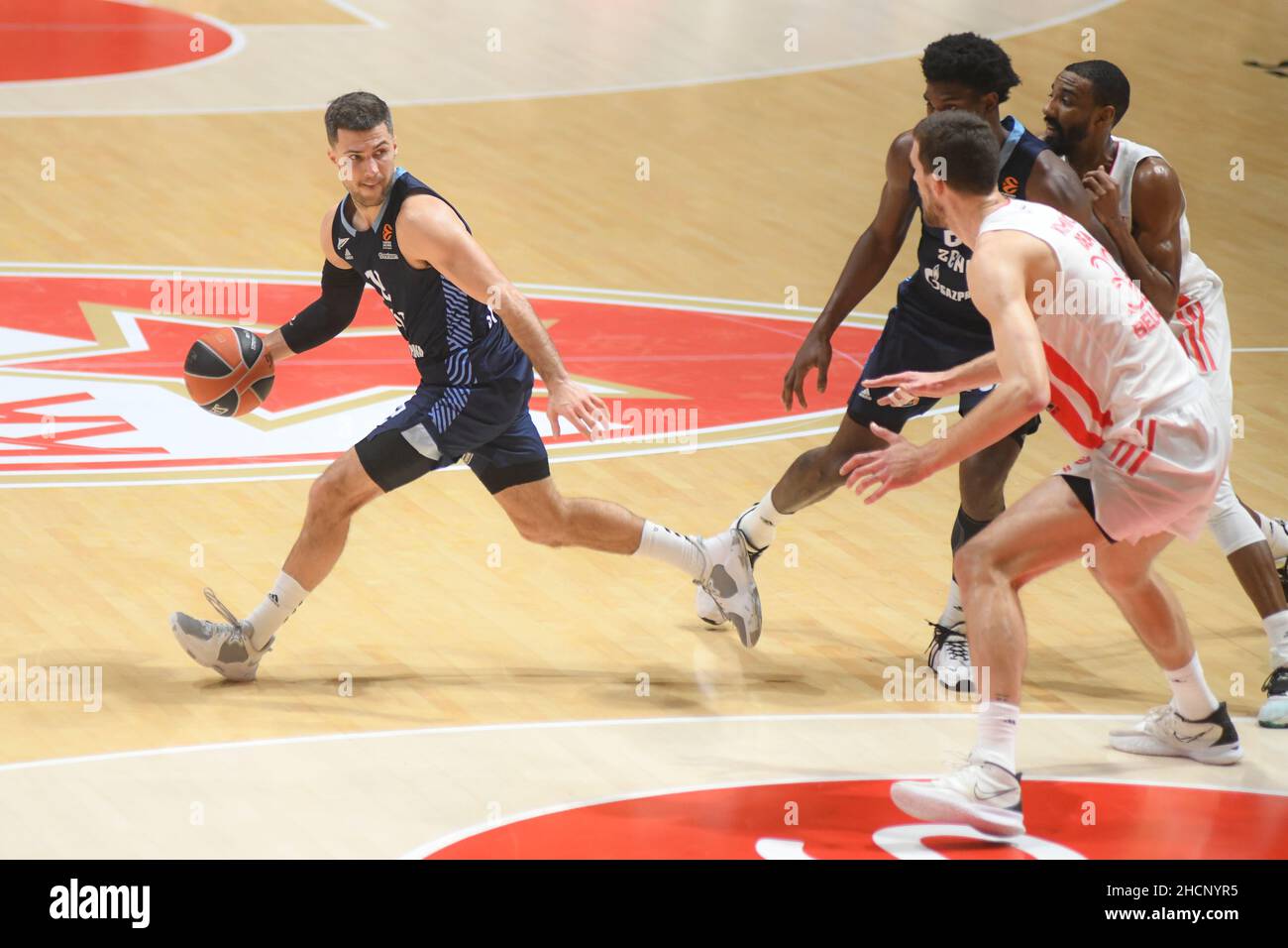 Billy Baron (Zenit Saint Petersburg) against Red Star (Belgrade ...